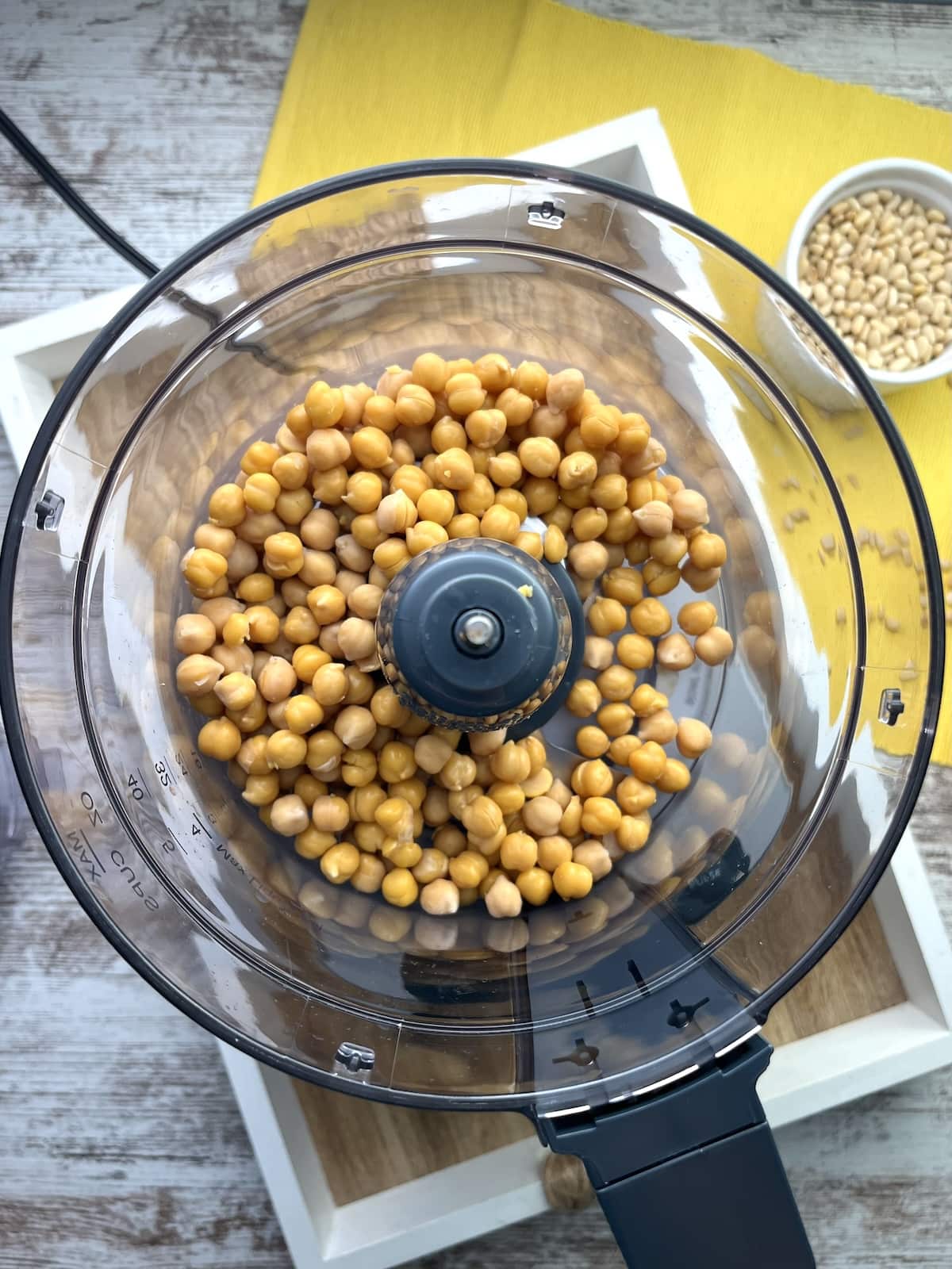 Creamy Hummus with Pine Nuts • Serious Food Crush