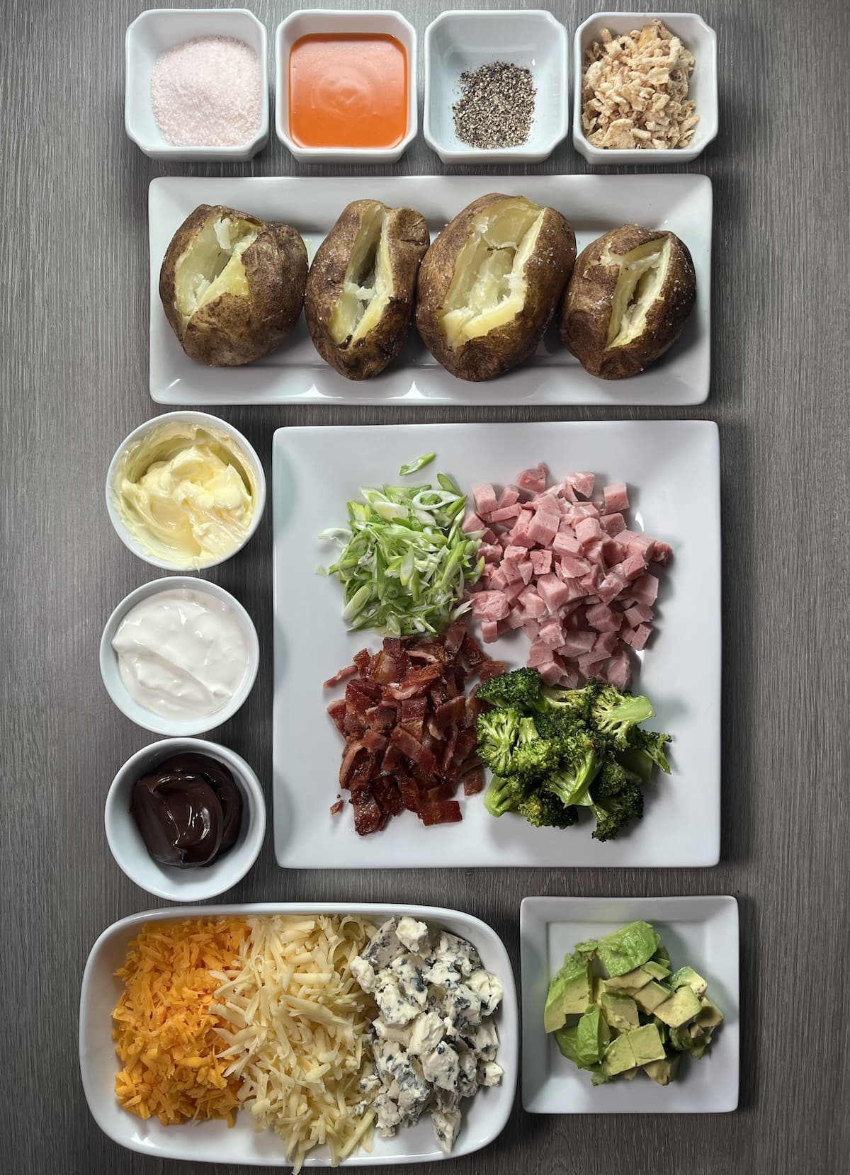 Baked Potato Bar • Serious Food Crush