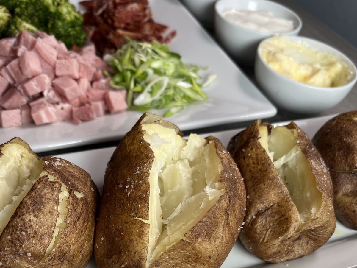 Baked Potato Bar • Serious Food Crush