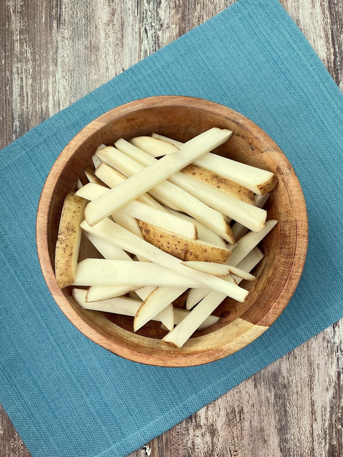 Hand Cut French Fries with Seasoning • Serious Food Crush