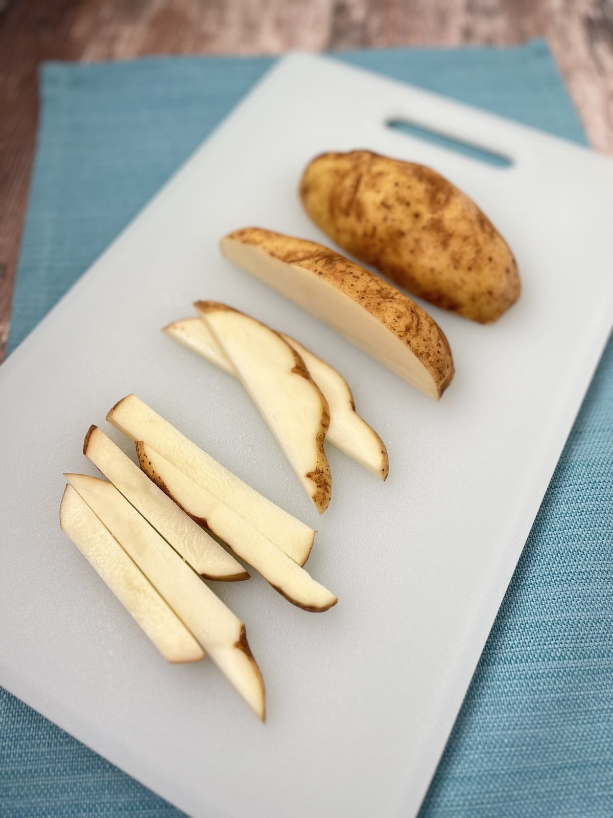 Hand Cut French Fries with Seasoning • Serious Food Crush